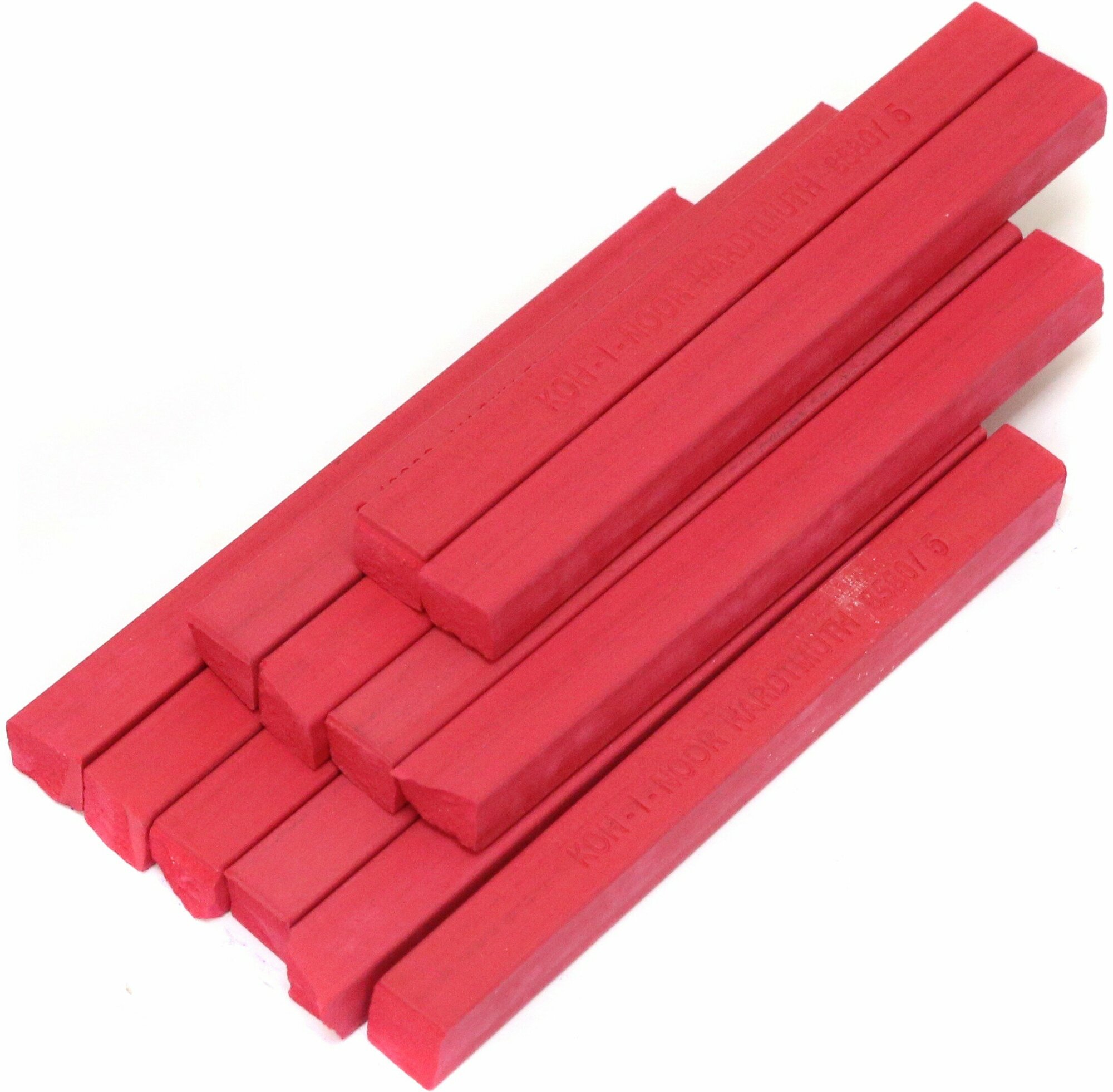 Пастель сухая Toison D`Or 8580/5, карминовый красный, 12 штук