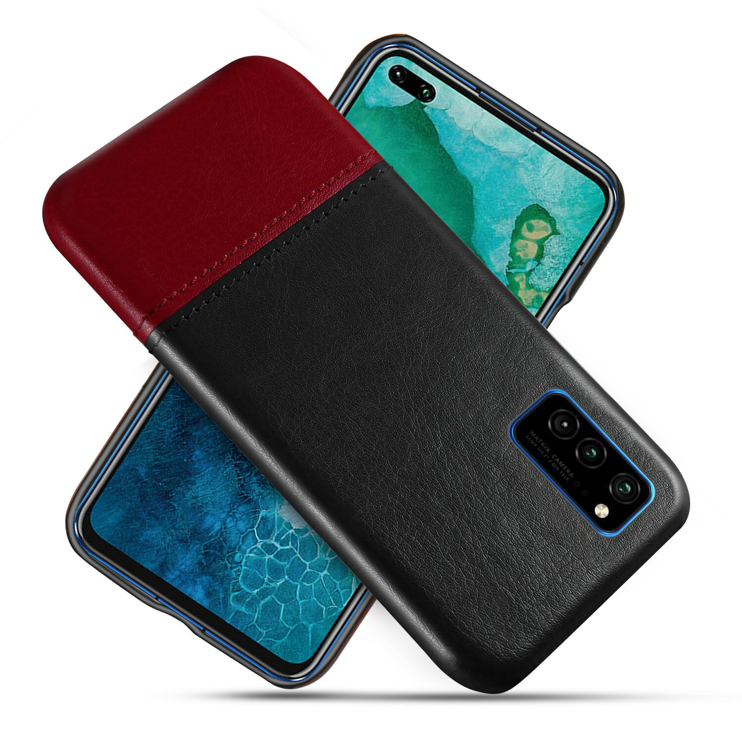 Чехол панель-накладка Чехол. ру для Huawei Honor V30 Pro/View 30 Pro (OXF-AN10)/V30/Vera 30/View 30/Nova 6/Nova 6 5G обтянутый качественной импортно.