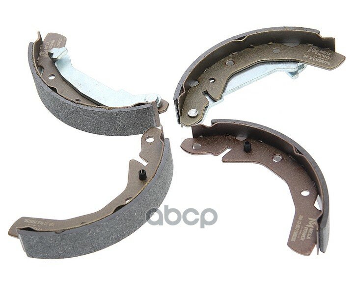 Колодки тормозные DAEWOO Matiz (98-) CHEVROLET Spark (05-) задние барабанные (4шт.) MEGAPOWER MEGAPOWER Automotive арт. 350-3.