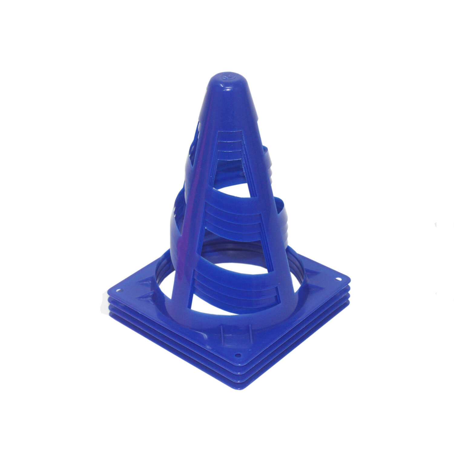 Конусы для разметки "Yt1686576", высота 18х13.2 см, 4 шт, синий