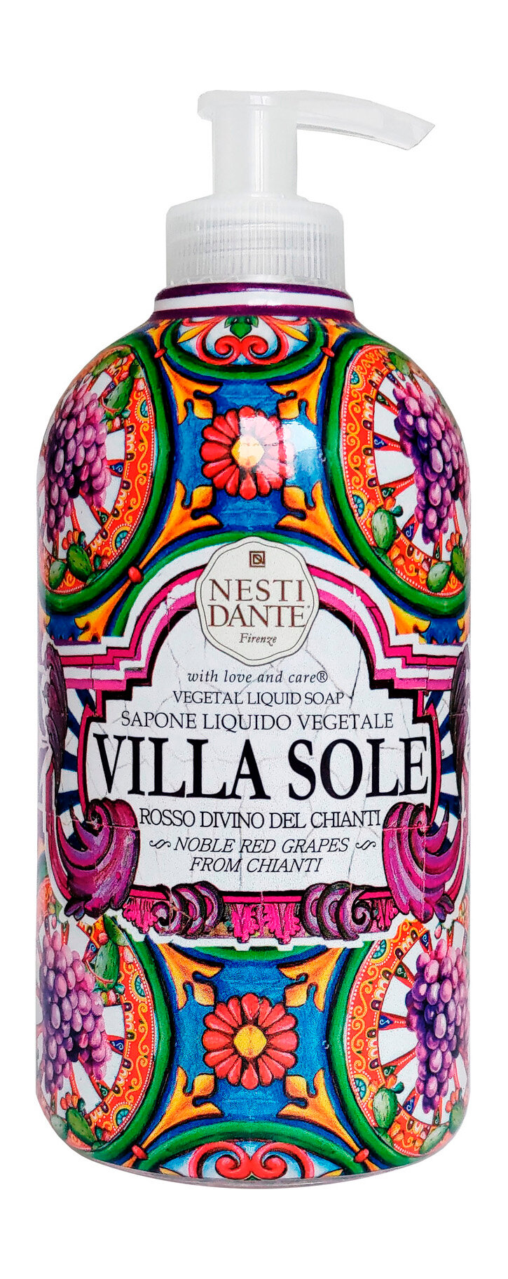NESTI DANTE Мыло жидкое Noble Red Grapes From Chianti "Виноград из Кьянти", 500 мл