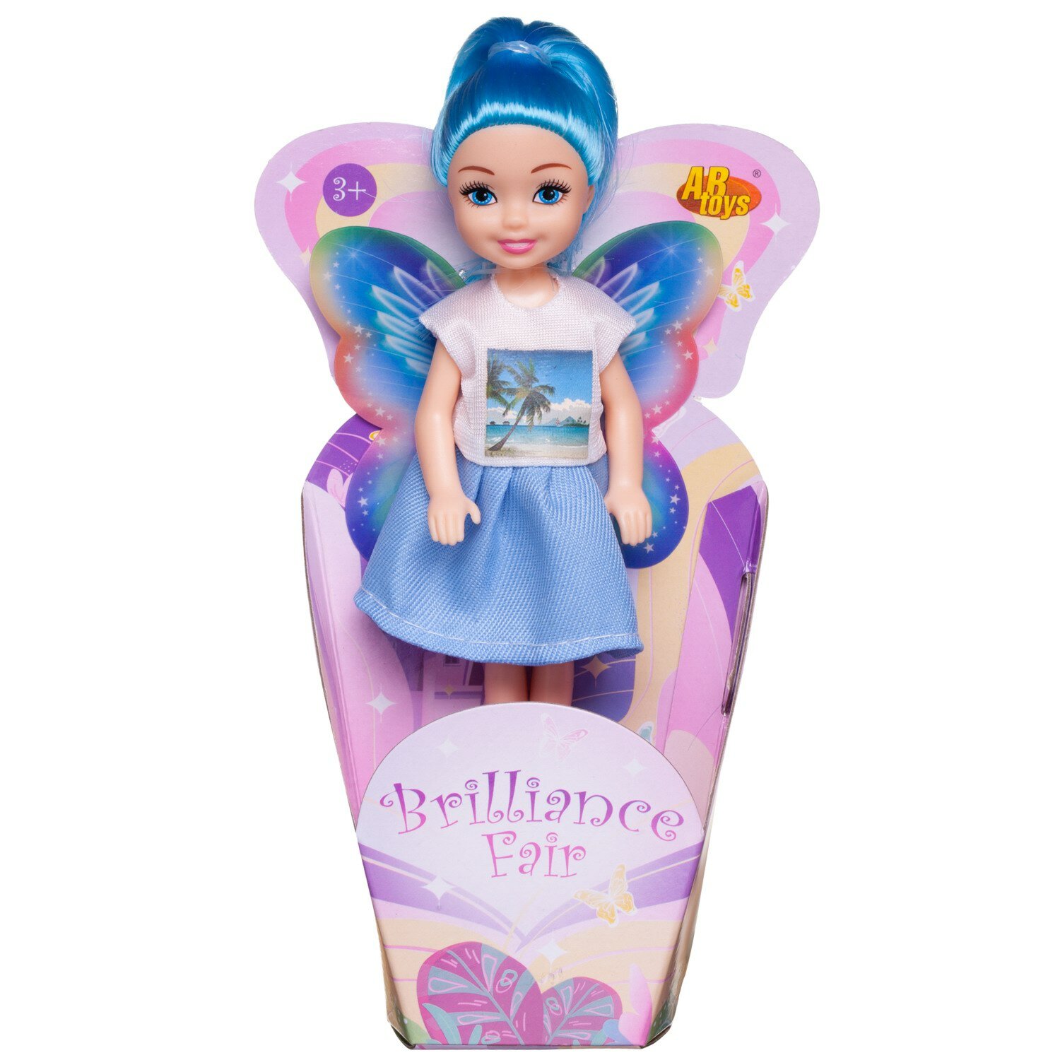 Кукла модельная Abtoys Brilliance Fair высота 15 см