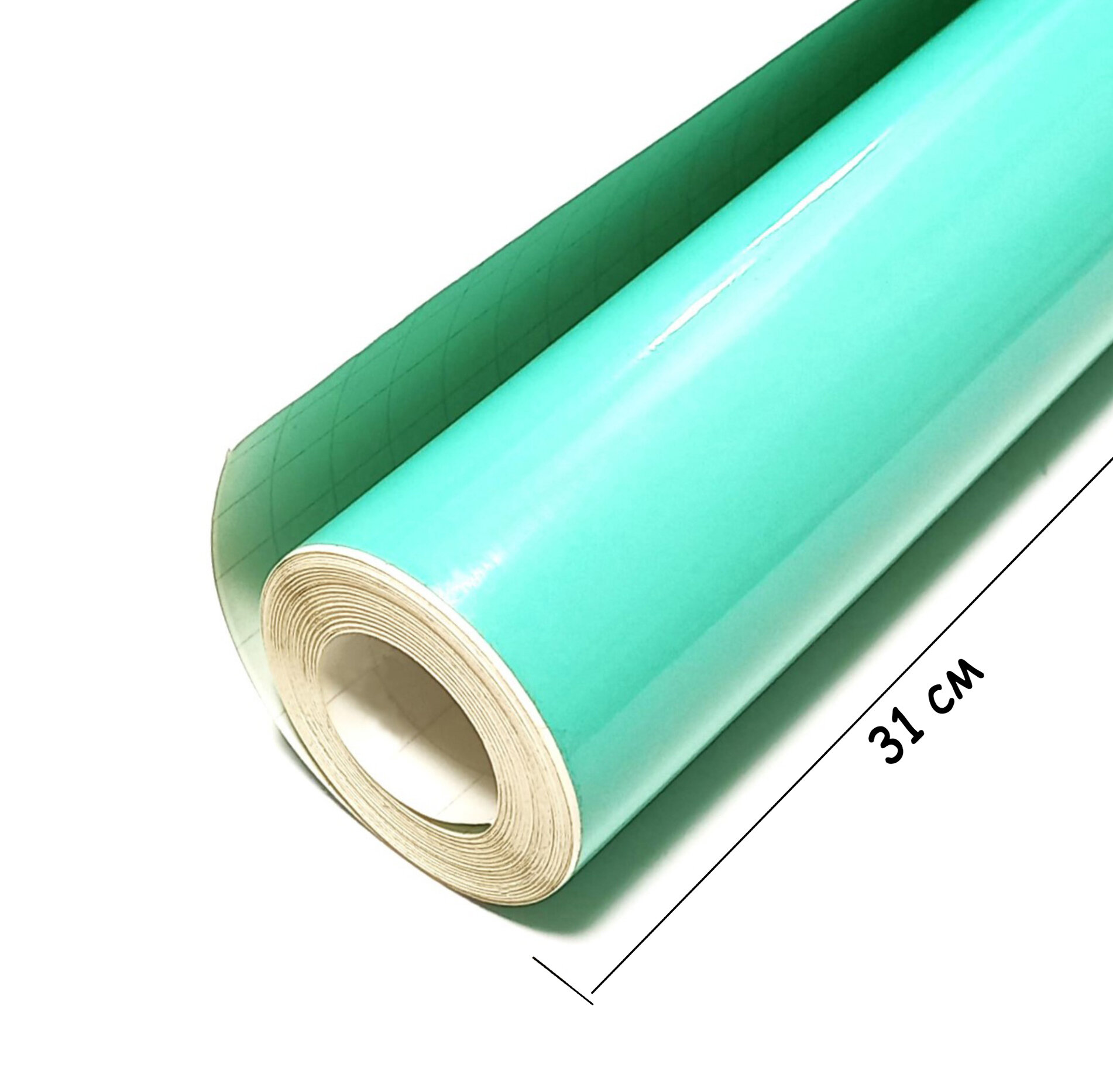 Самоклеящаяся пленка Oracal 641, цвет 055G (31см х 1м) глянцевая Мятная
