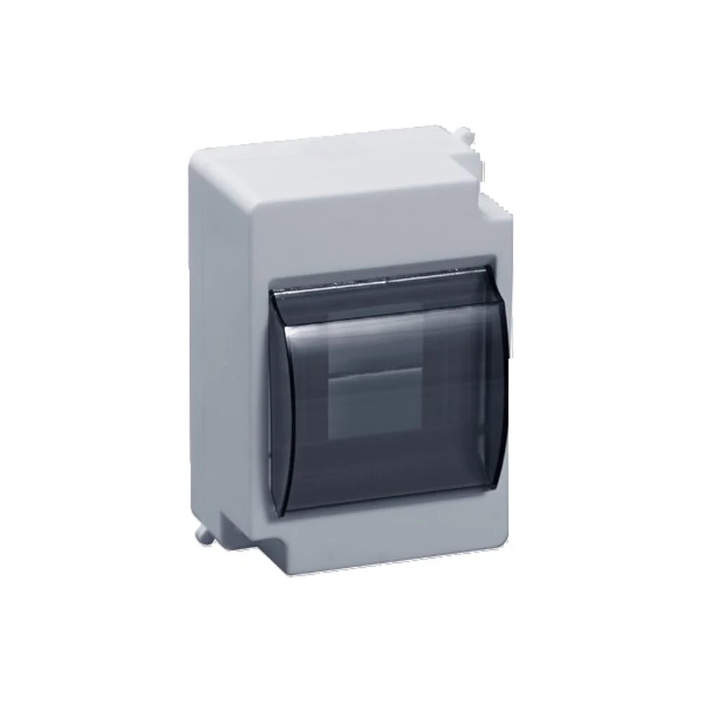 Бокс для автоматических выключателей U-plast на 4 модуля, с крышкой, 48 шт 400-020к