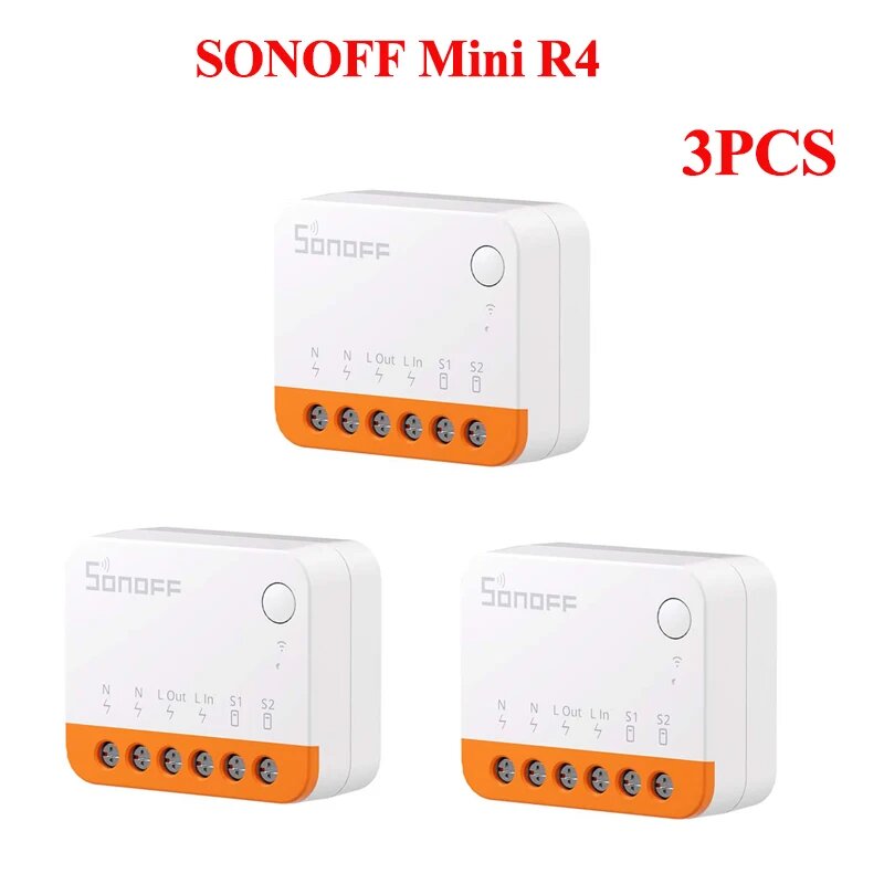 SONOFF Mini R4 Extreme Wi-Fi Умный выключатель sonoff minir4 3PCS