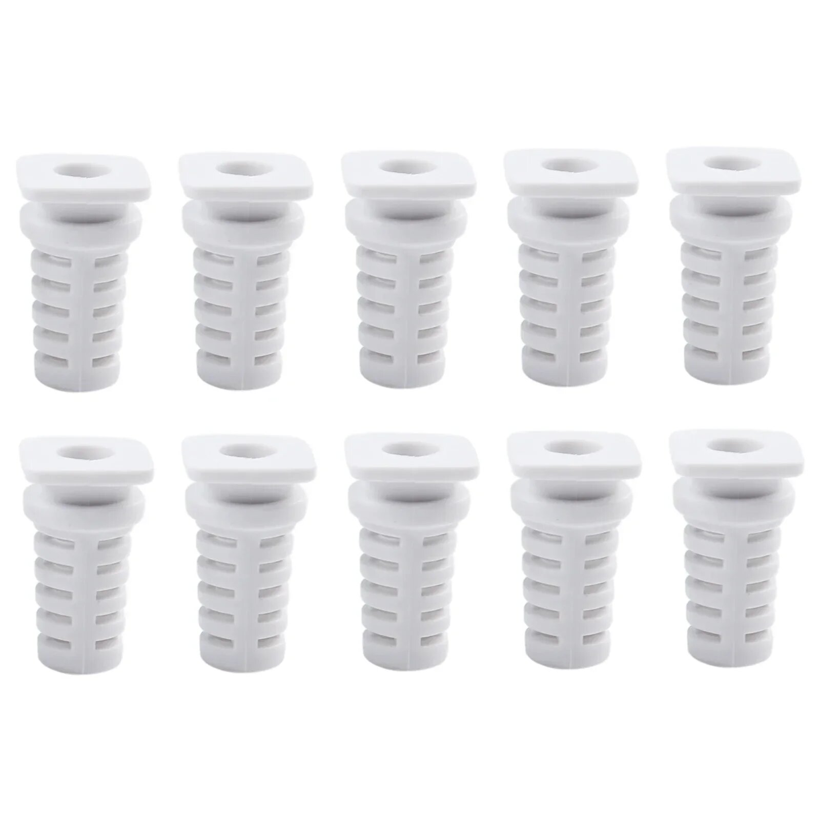 Кабельные вводы нейлоновые, 10 шт, 5mm-white