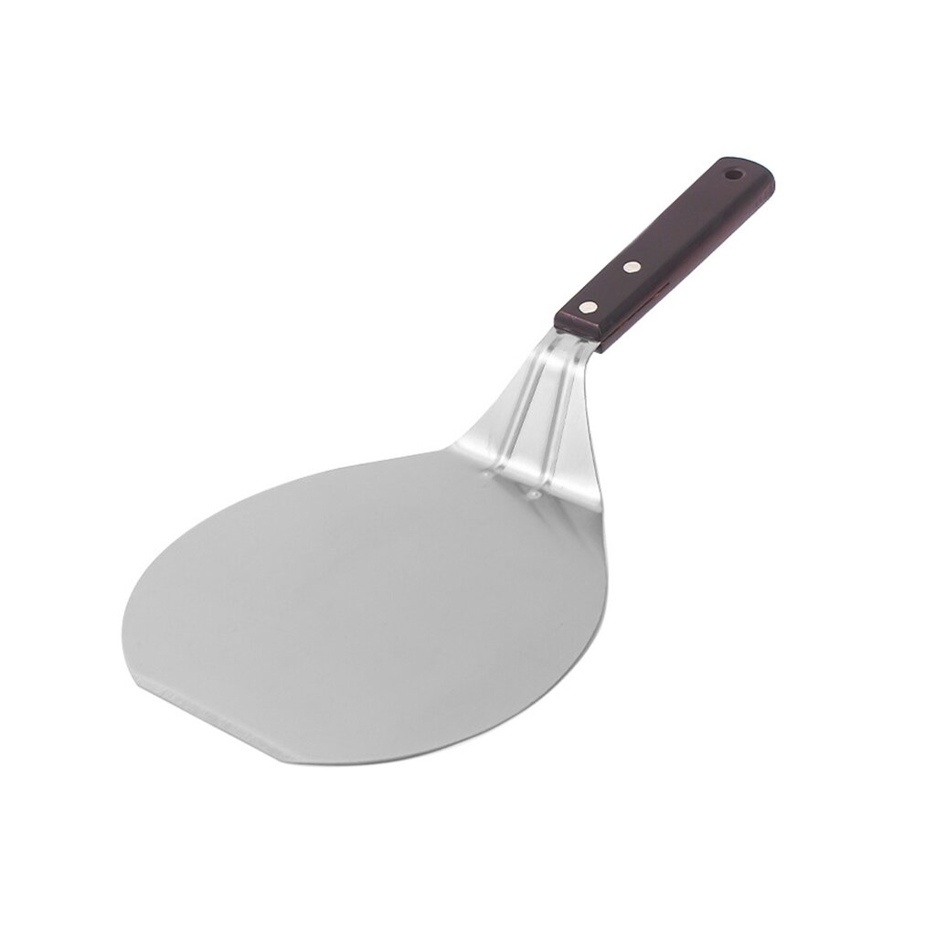 Лопатка для пиццы из нержавеющей стали домашней выпечки и приготовления пищи, металлическая лопатка пирога, торта, блинов, инструмент, кухонная утварь