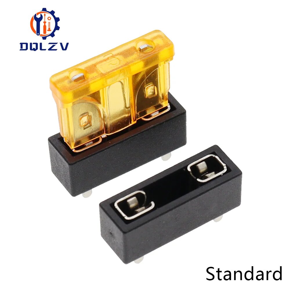 5 шт, автомобильные предохранители DQLZV 10А 50A, Standard