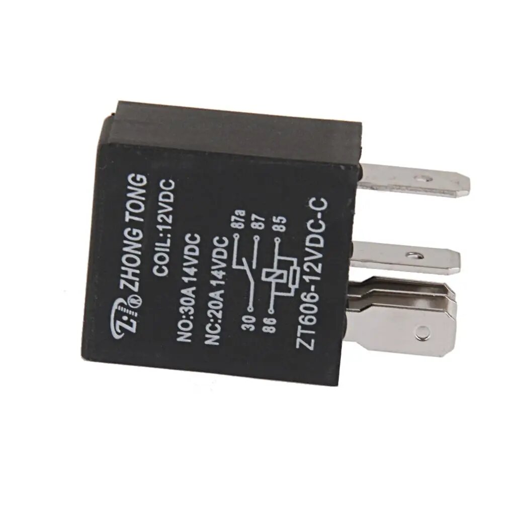 Реле MainKey SPDT 12 В 20/30 А 5-контактное