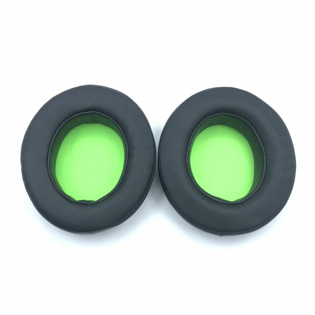 Чехол для наушников Razer Kraken TE Kitty Editio Nari Essential из черно-зеленой протеиновой кожи