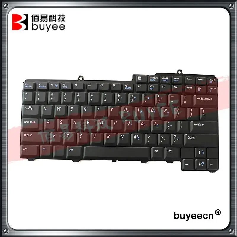 Клавиатура для ноутбука Dell 1501, 6400, 9400, E1405, 630 м, 640 м, E1505, E1705, 1000, XPS, M140, Черная
