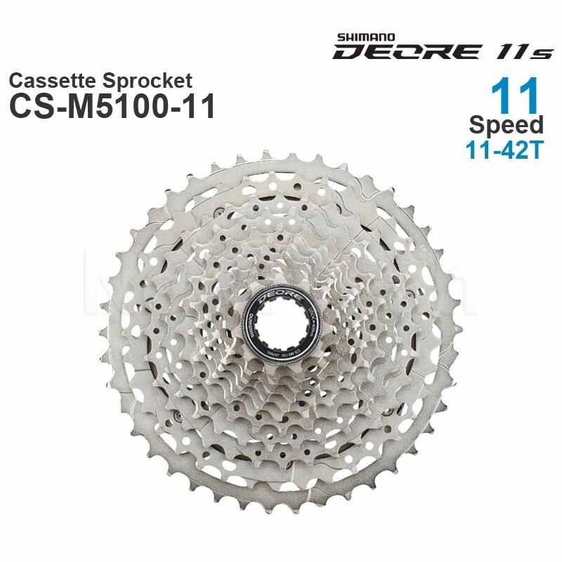 SHIMANO DEORE M5100 11-скоростной велосипедный маховик 11-42T
