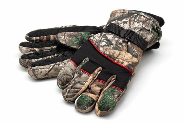 Перчатки Стикхант Редлайн зимние непромокаемые полноразмерные Листва Камуфляж