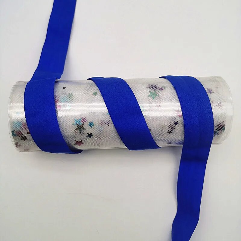 Синяя эластичная лента 2см, 5м