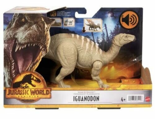 Jurassic World, Фигурка динозавра с реалистичной скульптурой, функцией удара и звуком