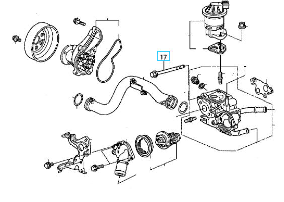 Болт, специальный, 8X87 (Оригинал)