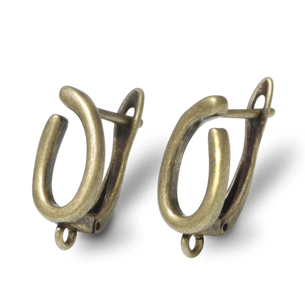 Антикварные бронзовые серьги для рукоделия DARENLI Antique Bronze