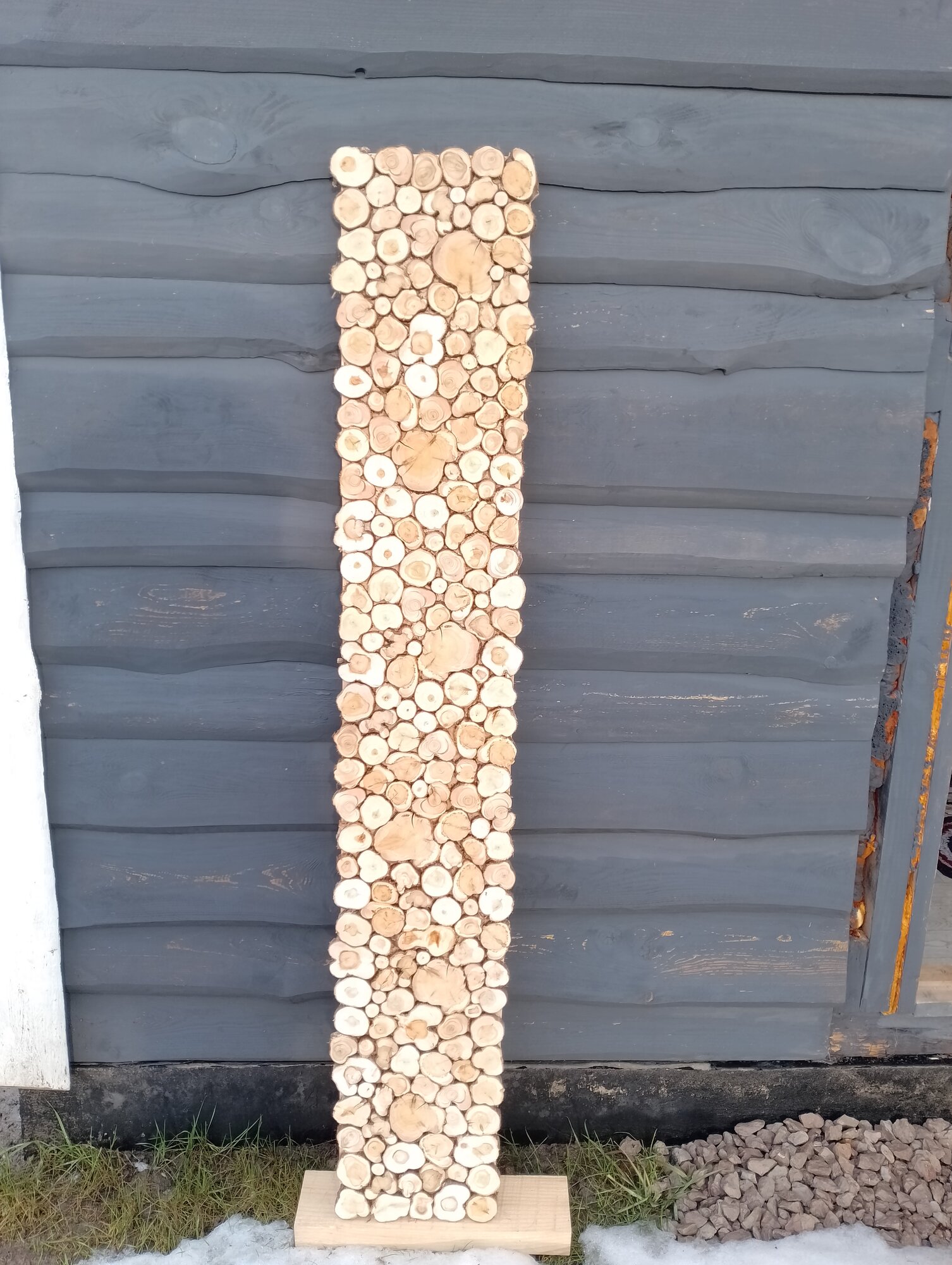 Панно, из можжевельника "Классическое", прямоугольное, 143 см х 20 см