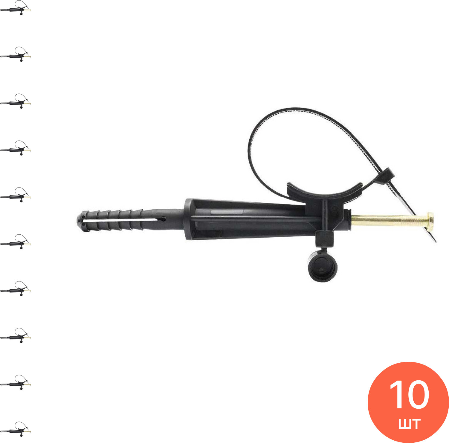 Крепление фасадное SF50+хомут (2х16х150+95) 12301501 (комплект из 10 шт)