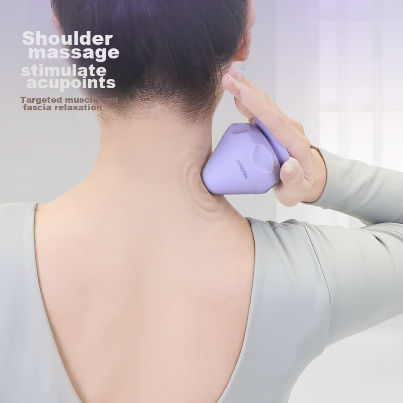 PROIRON Puli'ai, Adhesive Fascia Ball, Foot Massage Ball, Neck Fascia Ball, Muscle Relaxation And Rehabilitation Yoga Accessory, Blue