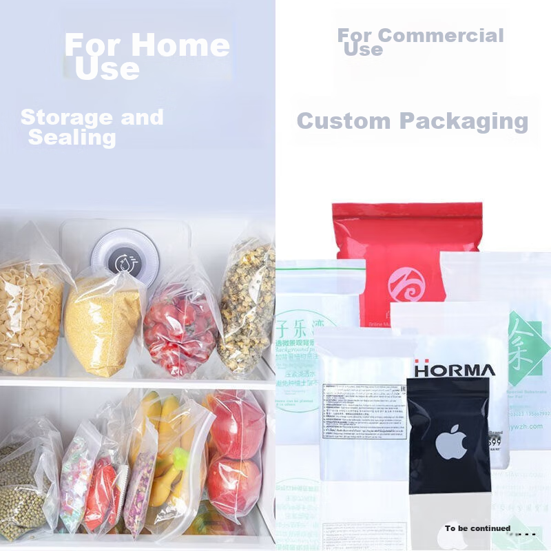 Dengbi Food Self-Sealing Bags, Size 5, 10*15cm, Thickened 10 Microns, Sealing Bags, Packaging Bags, Plastic Sealing Bags, 300 Pieces Per Pack
