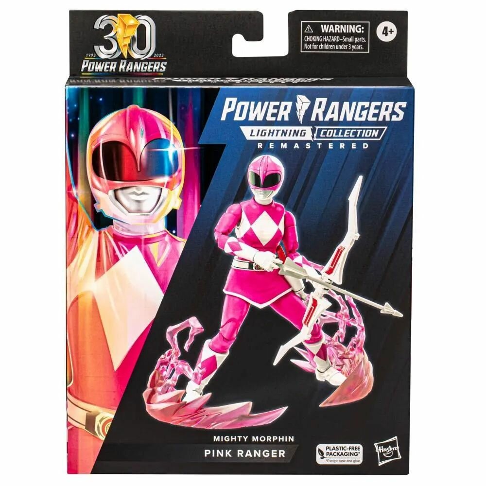 Игрушки Hasbro фигурки Power Rangers Lightning Collection Remastered Mighty Morphin Pink Ranger Action Figure (6")