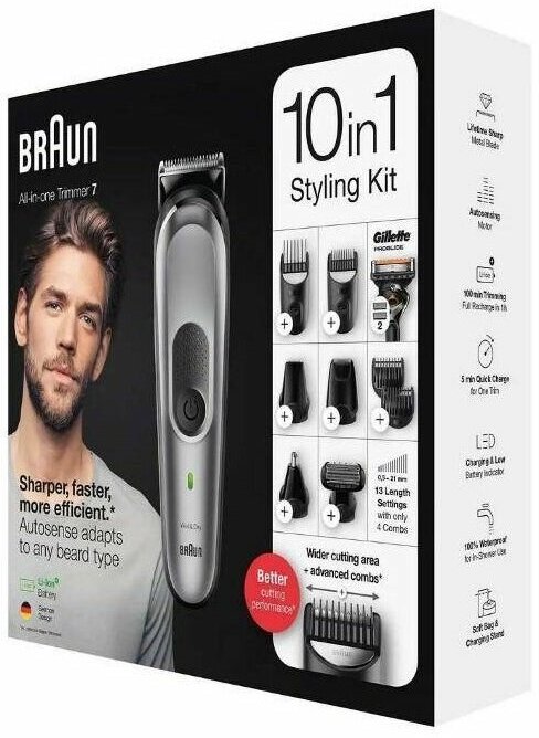 Триммер Braun BT 7320 black-KENE — фото 1