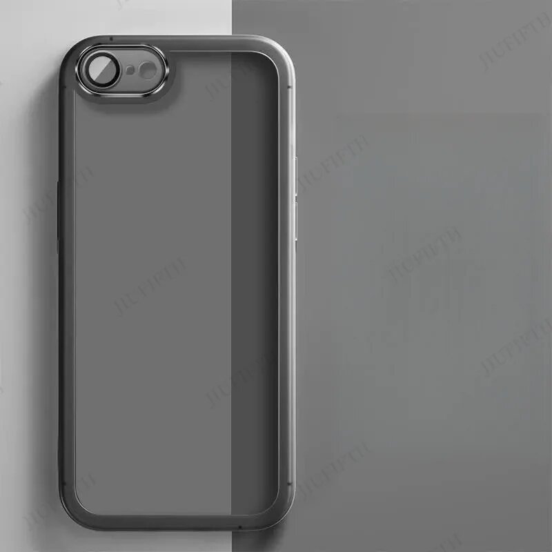 Чехол для iPhone 6/6S/7/8/SE Black, силикон