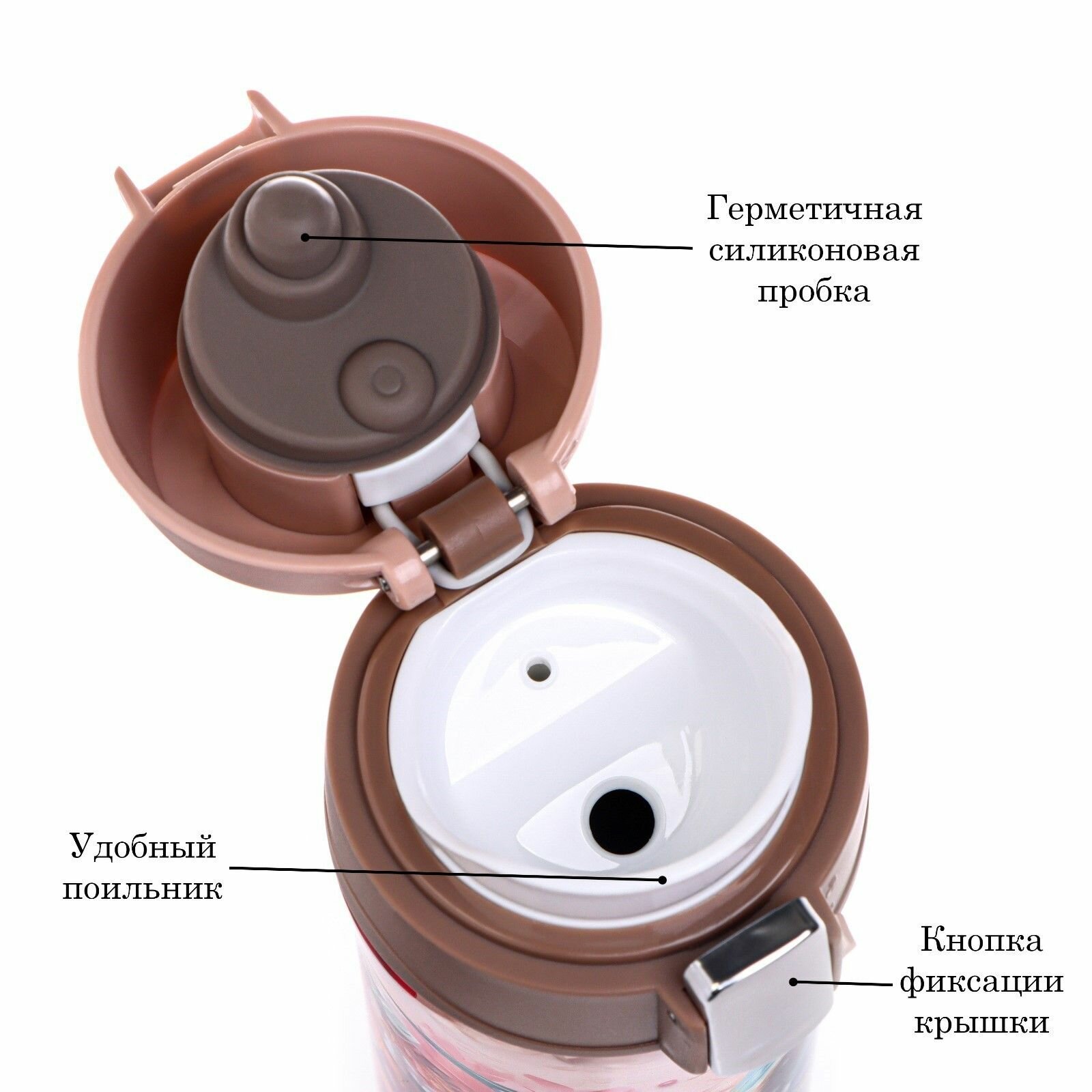 Термокружка, серия: Style, "Калибри", 350 мл, сохраняет тепло до 8 ч