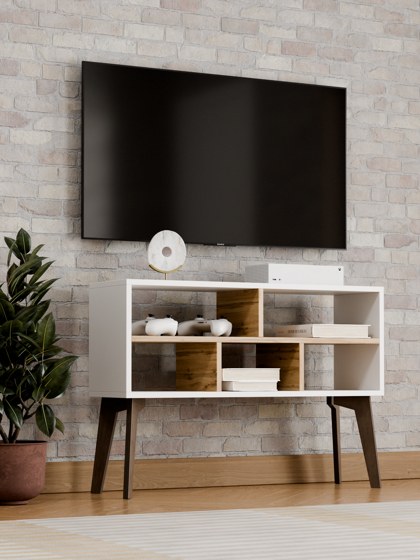 Тумба под ТВ Libery Wood "хелми"