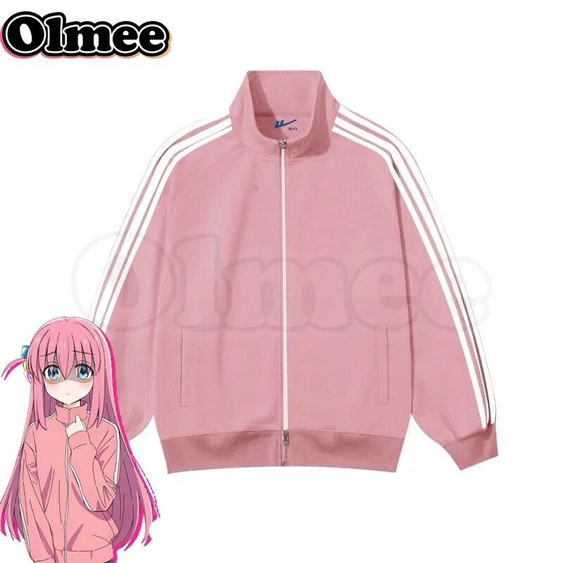 Косплей костюм Хитори Готоэ Bocchi Chan розовый Olmee L, Coat Only