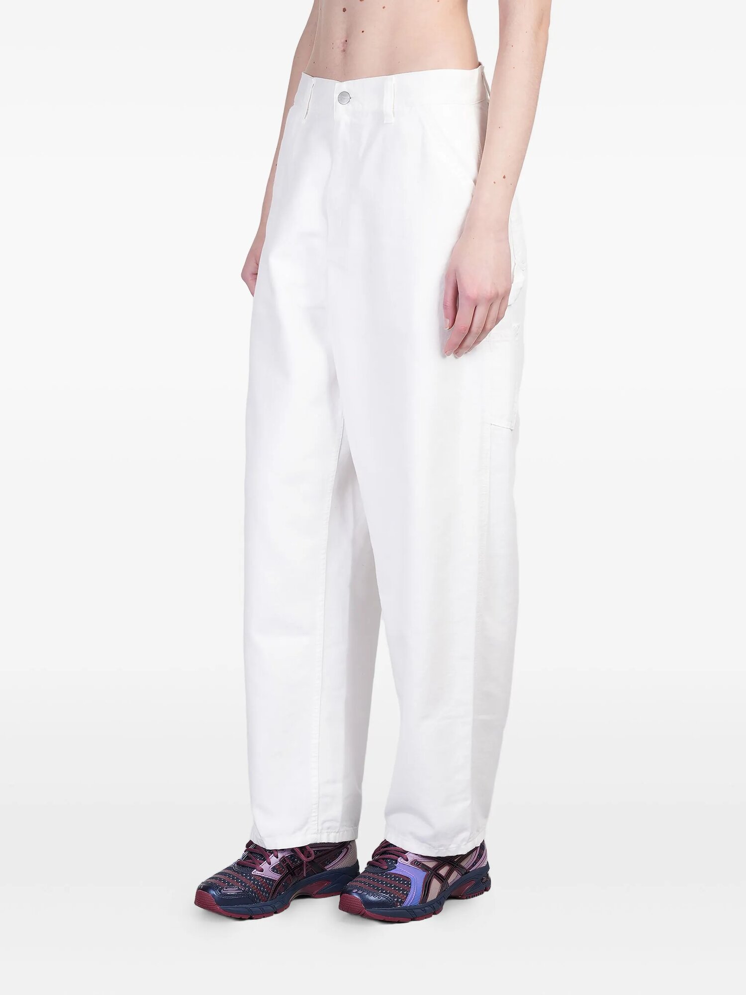 Брюки Carhartt WIP Brandon Single Knee, размер 44, white — фото 1