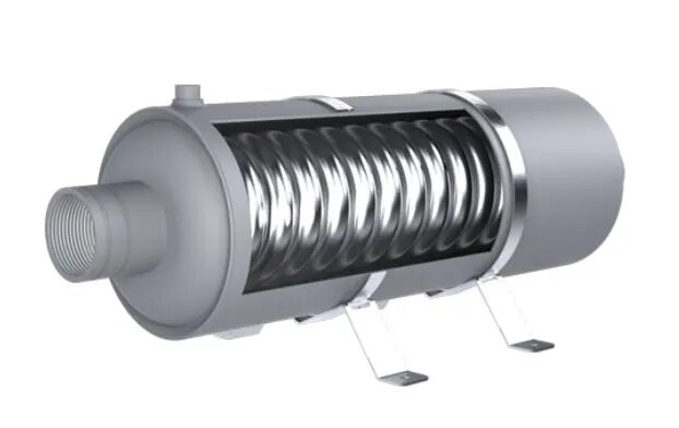 Теплообменник горизонтальный Emaux HST40, 40 кВт, титан, цена - за 1 шт