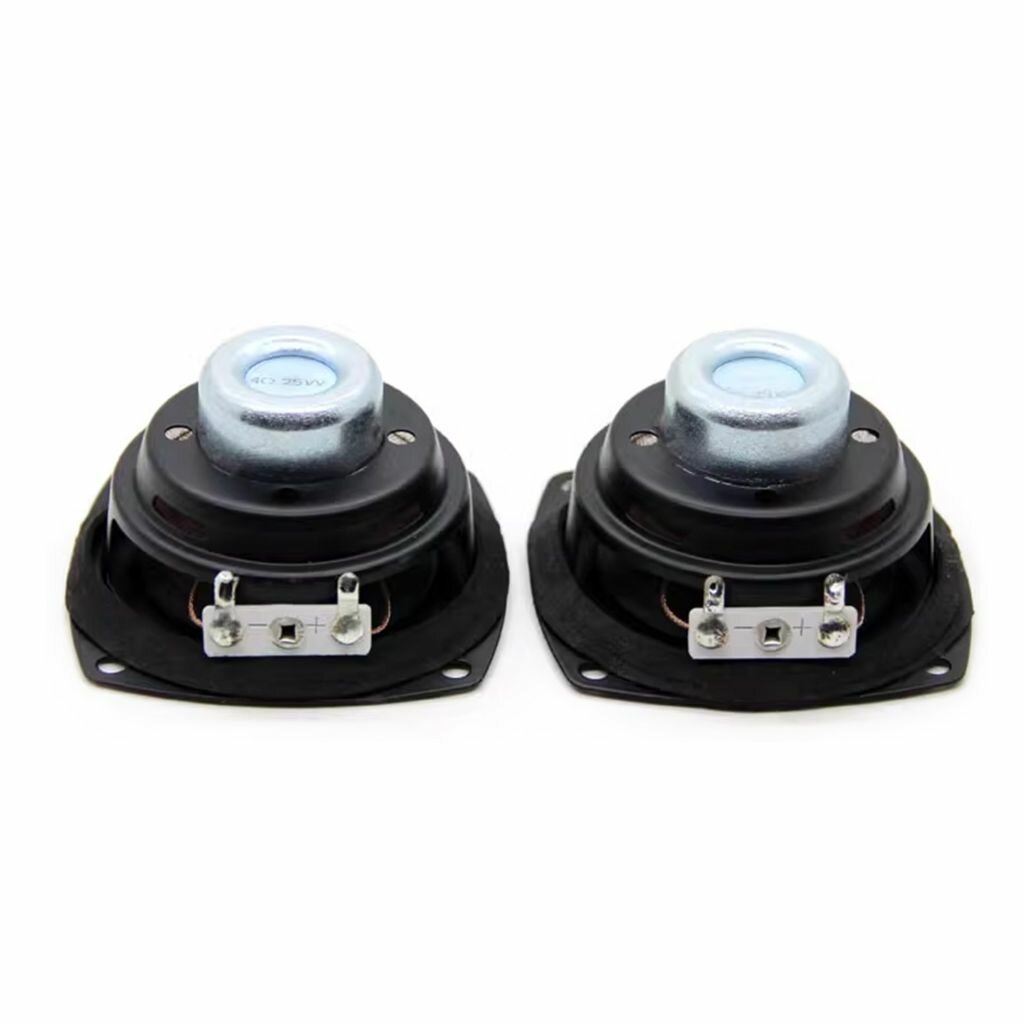 2,5 дюйма 66 -мм портативный динамик 4 Ом 25 Вт.