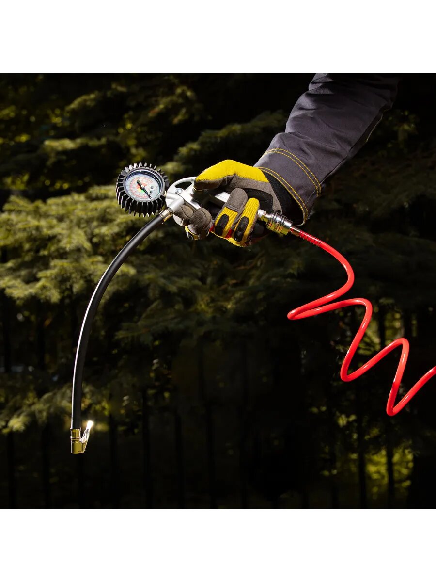 Набор пневмоинструмента, 5 предметов, быстро, MATRIX, 57302