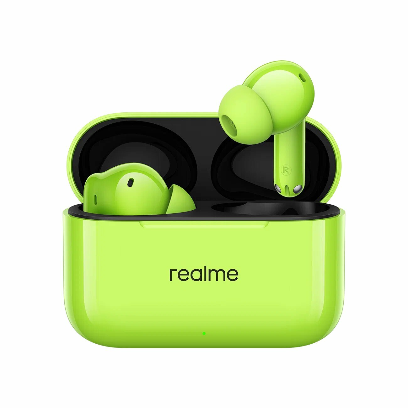 Беспроводные наушники Realme T200, внутриканальные, зеленый (RMA2410)