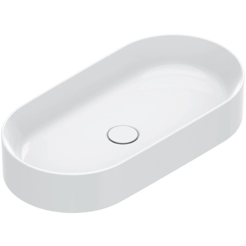 Раковина Catalano Zero 0122700001 накладная, 70x35 см, цвет белый глянец