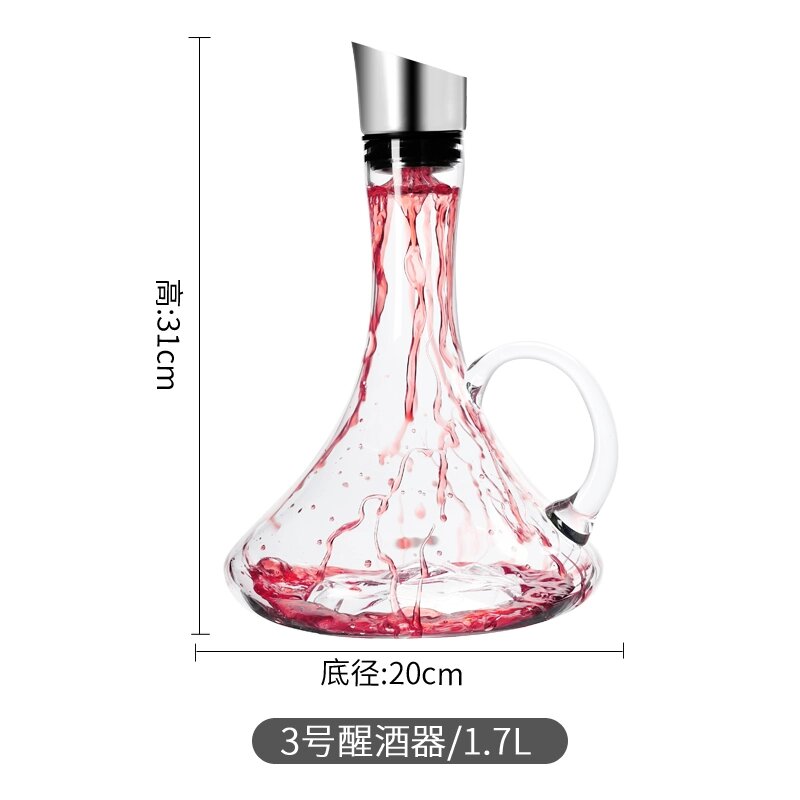 Декантер для вина в стиле водопада, бытовой графин для вина, креативный хрустальный фильтр-диспенсер для вина в