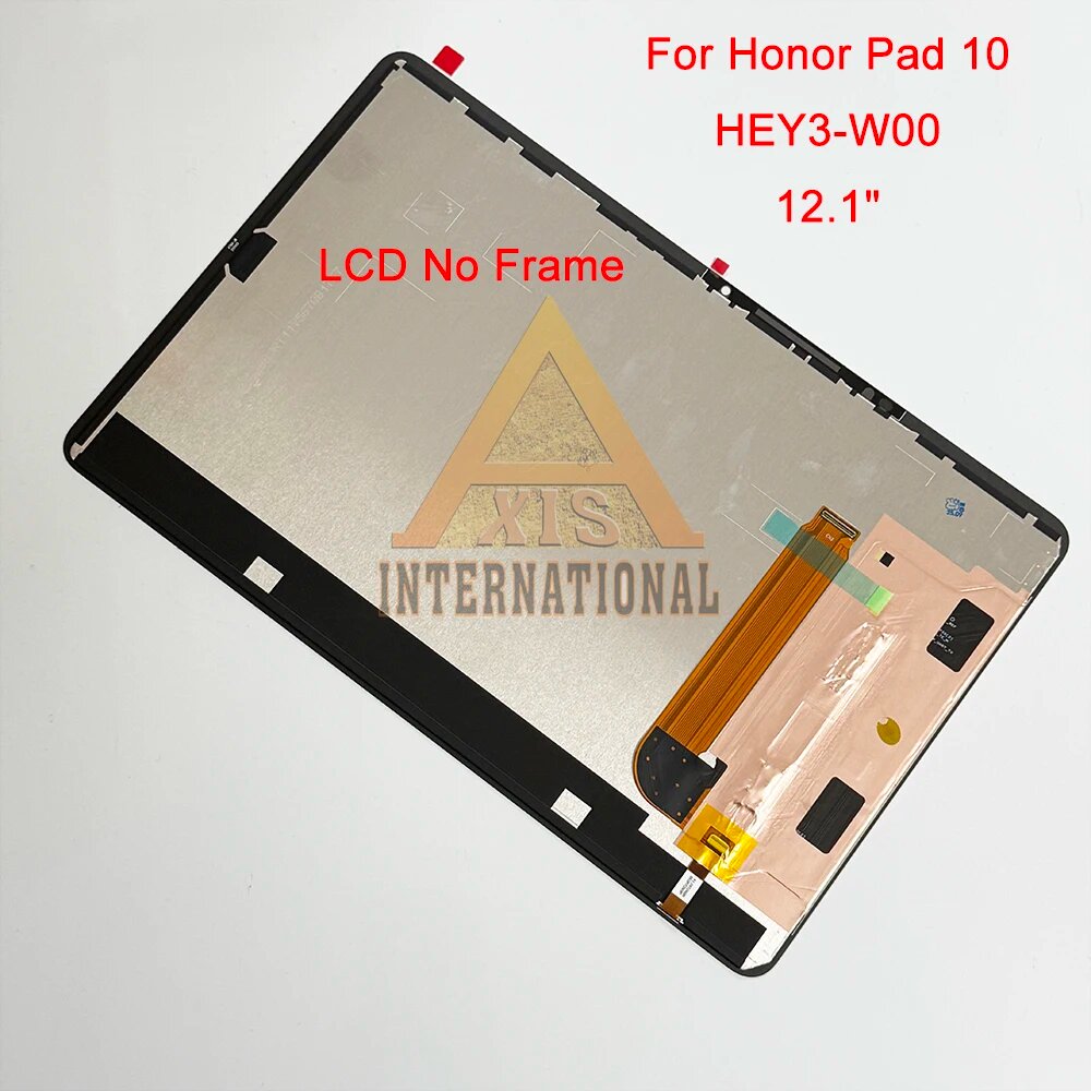 Оригинальный 12,1-дюймовый IPS для Huawei Honor Pad 10 HEY3-W00, гладкий ЖК-экран, сенсорная панель, дигитайзер Pad 10 Matter LCD