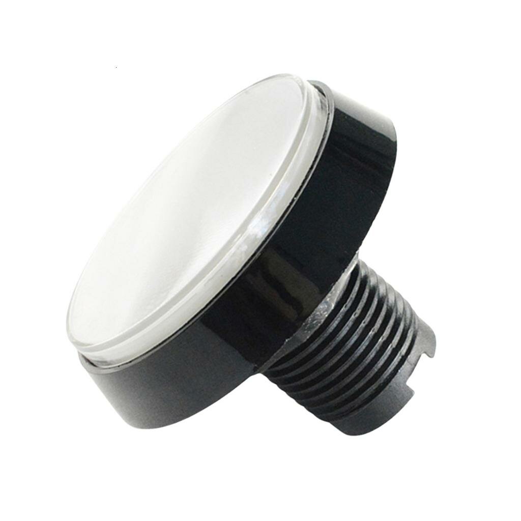 Плоская кнопка с микропереключателем для игровых консолей и автомобильных аксессуаров, Белый