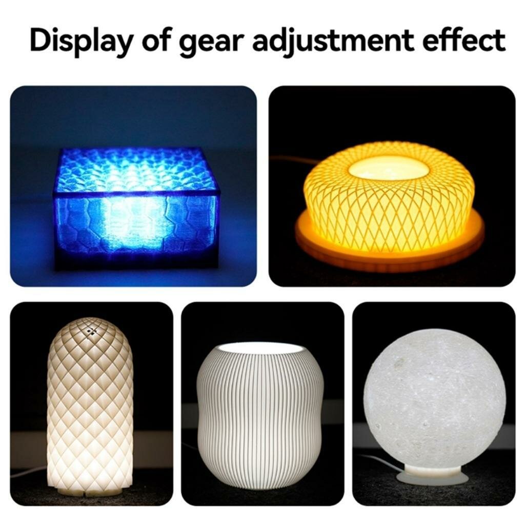 3D-принтер Tuozhu creative components LED night light — фото 1