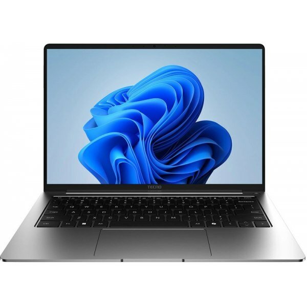 Ноутбук TECNO MegaBook T14FA Air 14.1", 2025, IPS, AMD Ryzen 5 7535HS 3.3ГГц, 6-ядерный, 16ГБ LPDDR5x, 512ГБ SSD, AMD Radeon 660M, Windows 11 Home, серый (71003300541)