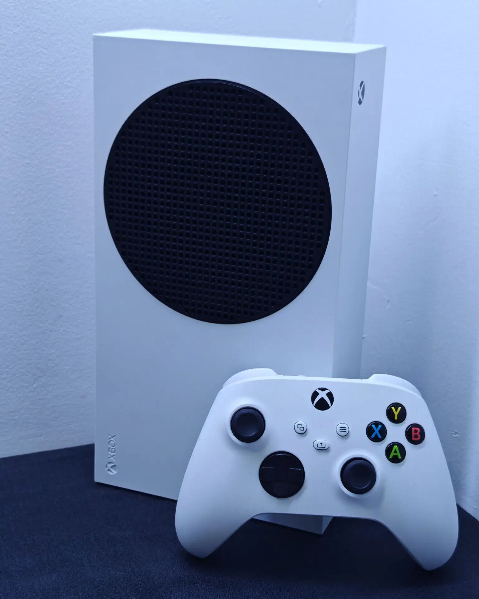 Игровая приставка Microsoft XBox Series S, 512GB, SSD, White, (б/у), уценен