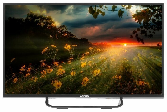 Телевизор Asano 32LH1110T 720p HD разрешение 1366x768 31.5" (80 см) частота обновления 60 250 кд/м2 178° 14 Вт (2х7 Вт) 5000:1