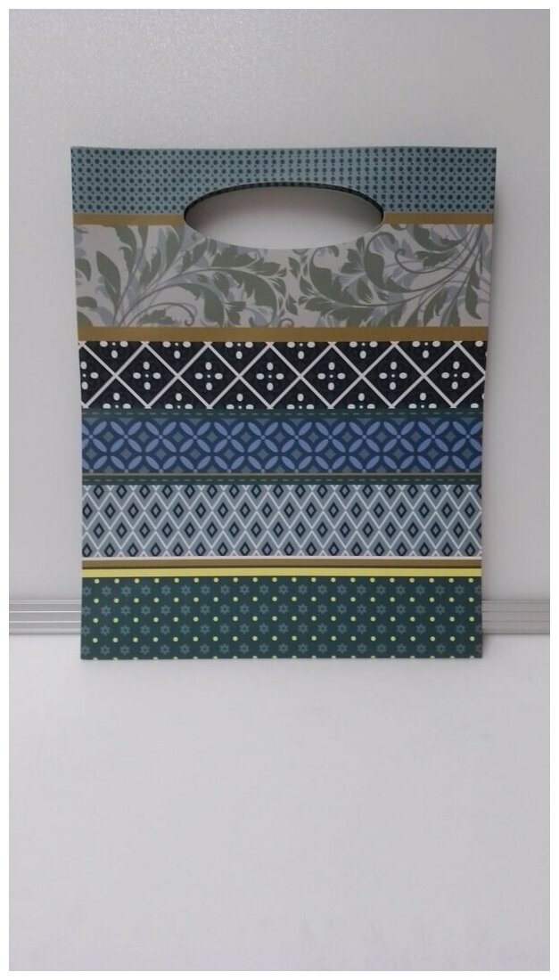 Пакет "Орнамент" подарочный ламинированный, 260*324*127 мм, бумага BG8253 (10 шт)