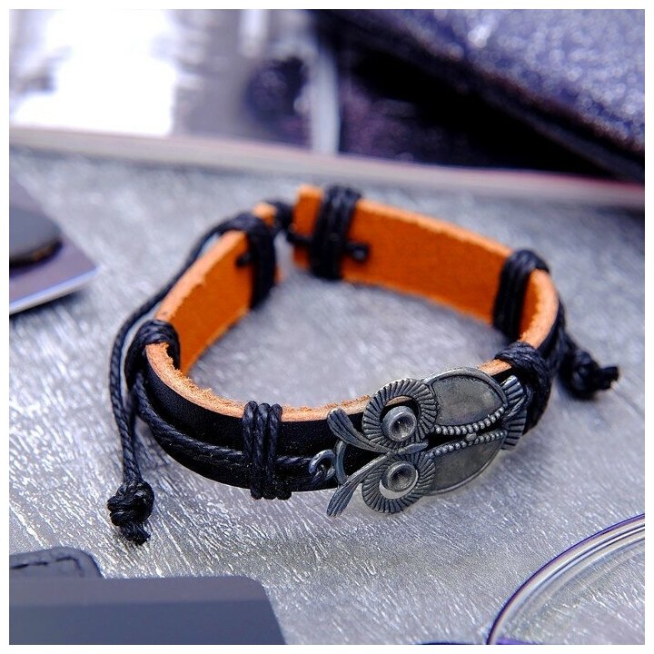 Браслет, металл, эмаль