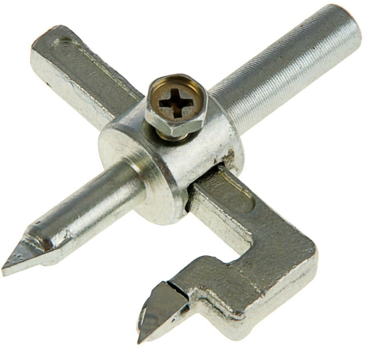 Сверло круговое регулируемое по кафелю тундра «Балеринка», 20 - 100 мм