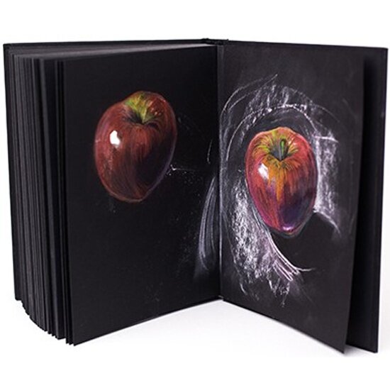 Бумага для сухих техник Малевичъ Graf'Art black 150 г/м, 60х80, 100 л