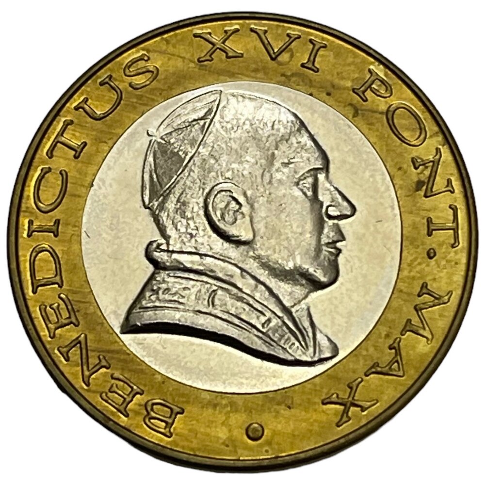 Ватикан 2 евро 2005 г. Prova (Проба)