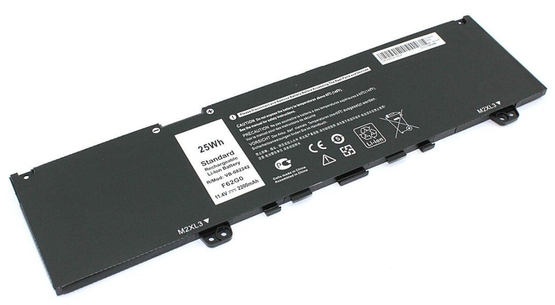 Аккумулятор для Dell F62G0 11.4V (2200mAh)